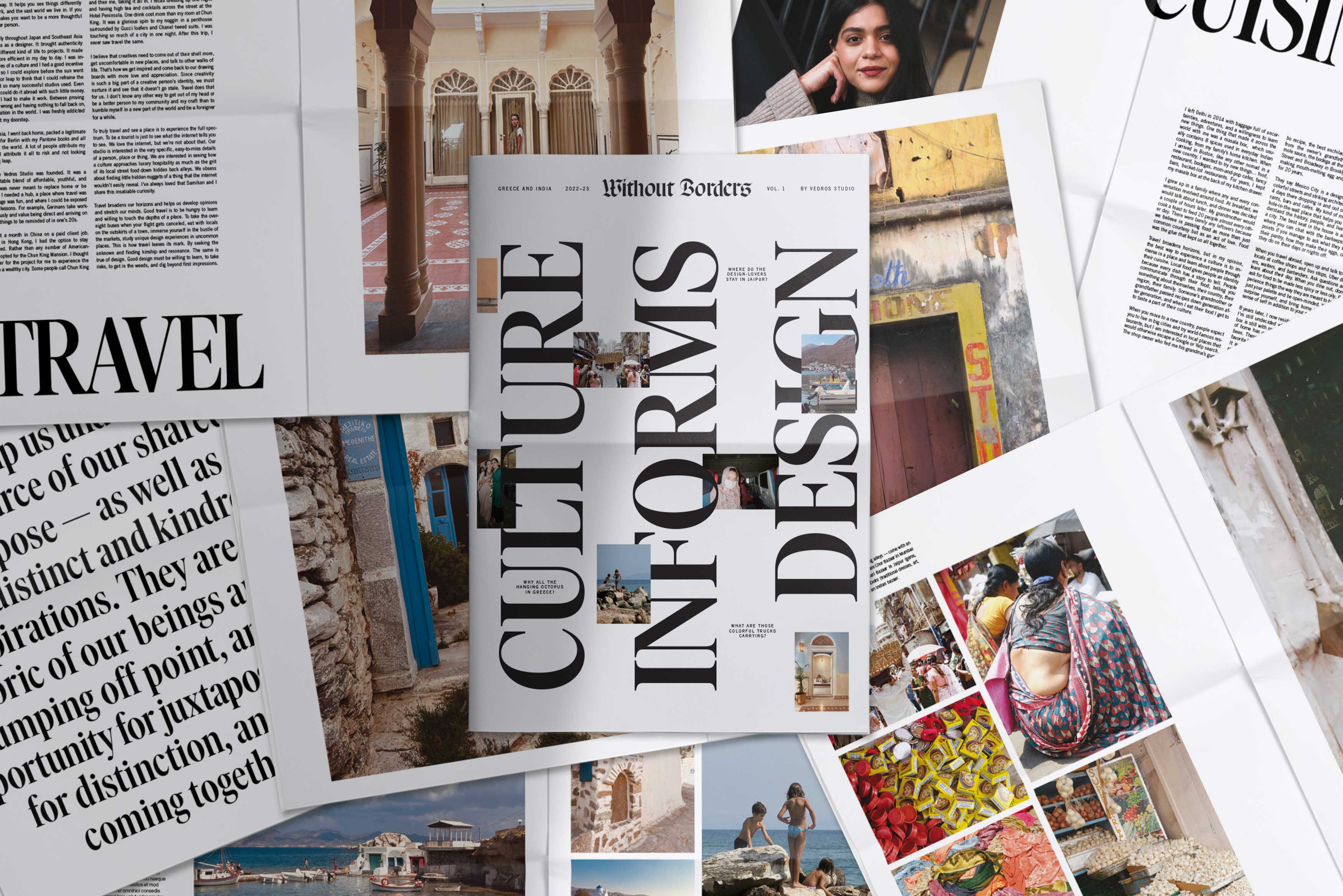 Without Borders, issue 1 - Fonts In Use Without Borders, issue 1 - Fonts In Use